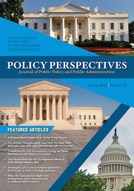 Policy Perspectives - Volume 22